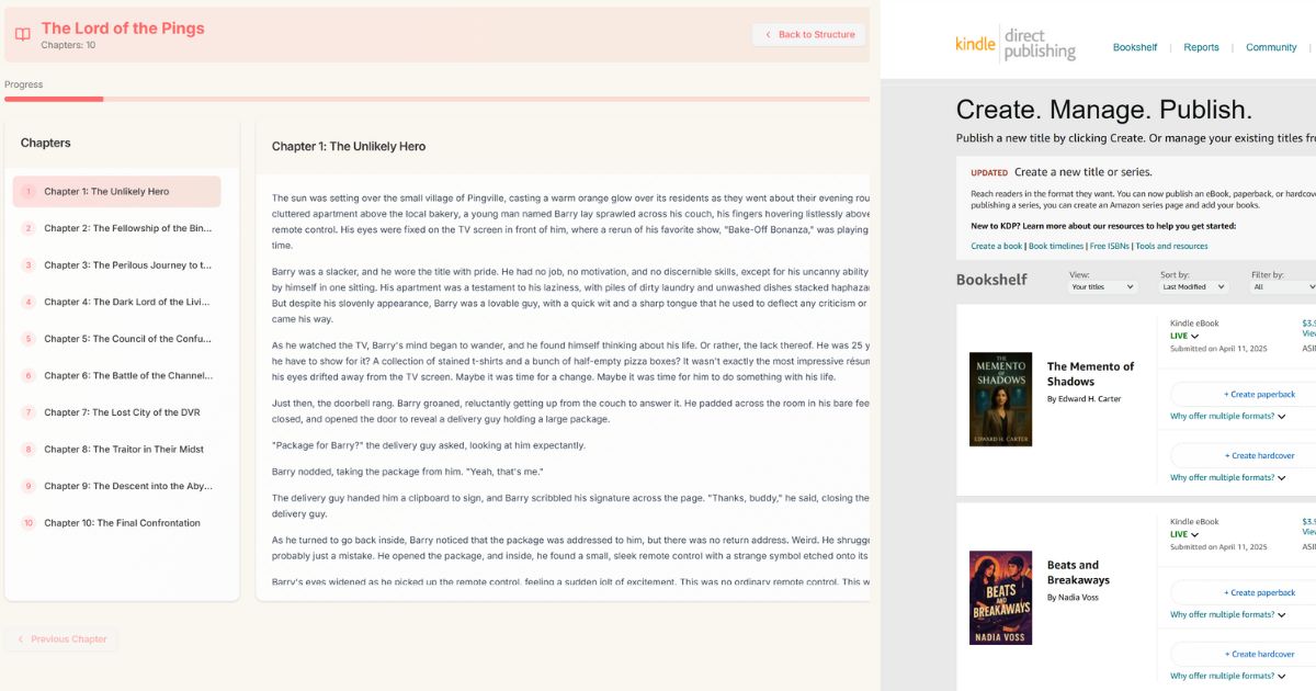 WriterGenie | Create and Publish Ebooks with AI
